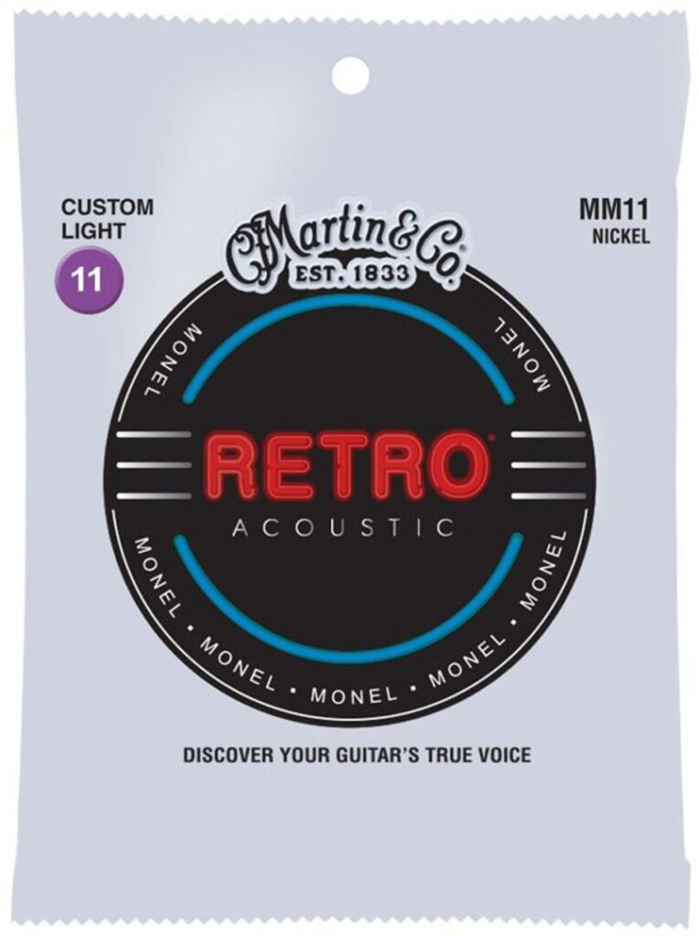 Martin MM11 Retro Custom Light Acoustic Guitar Strings | Salem Music, LLC
