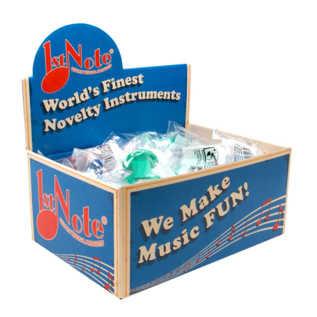 1st Note® Noseflute Display, Wrapped (75 Pcs.) | Salem Music, LLC
