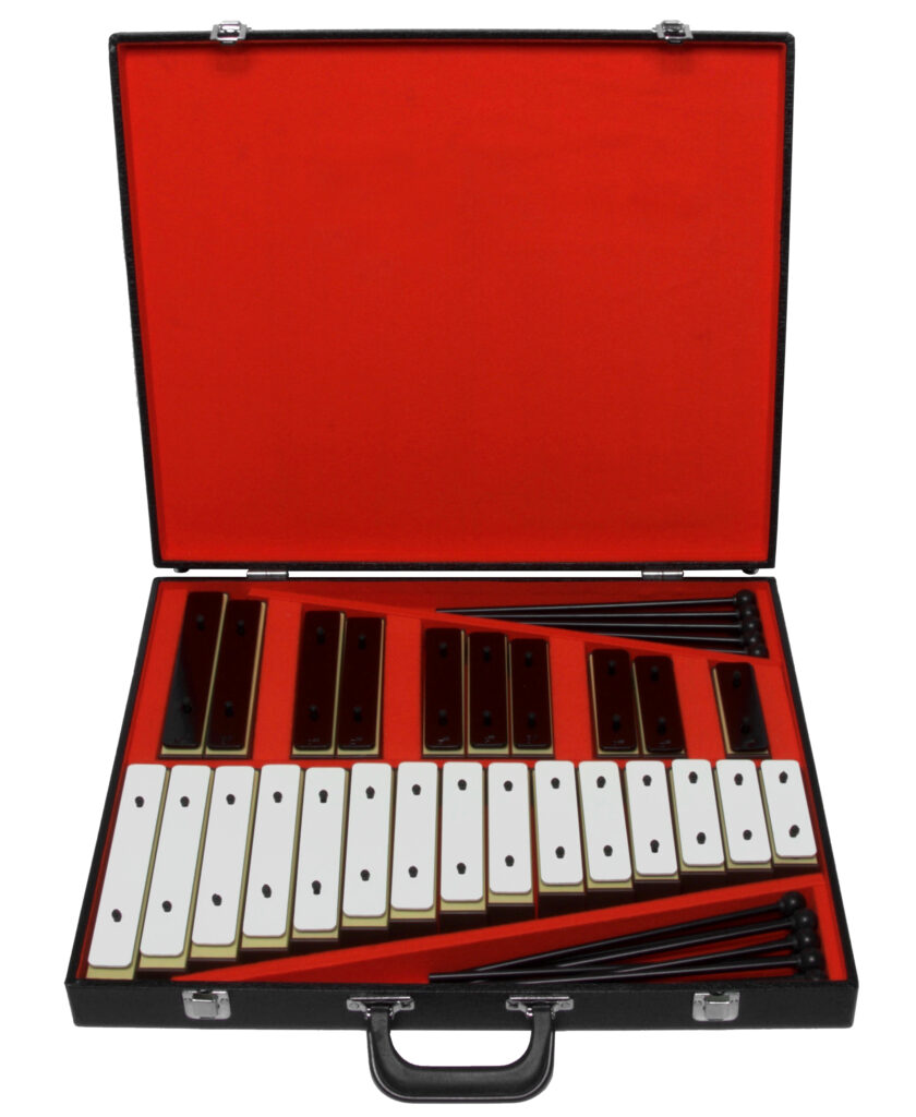25- Note Resonator Bell Set With Case | Salem Music, LLC
